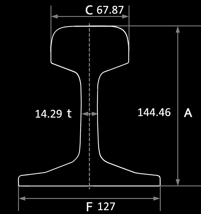 JIS 50kg Rail | U71Mn Heavy-Duty Track Manufacturer-Glory Track
